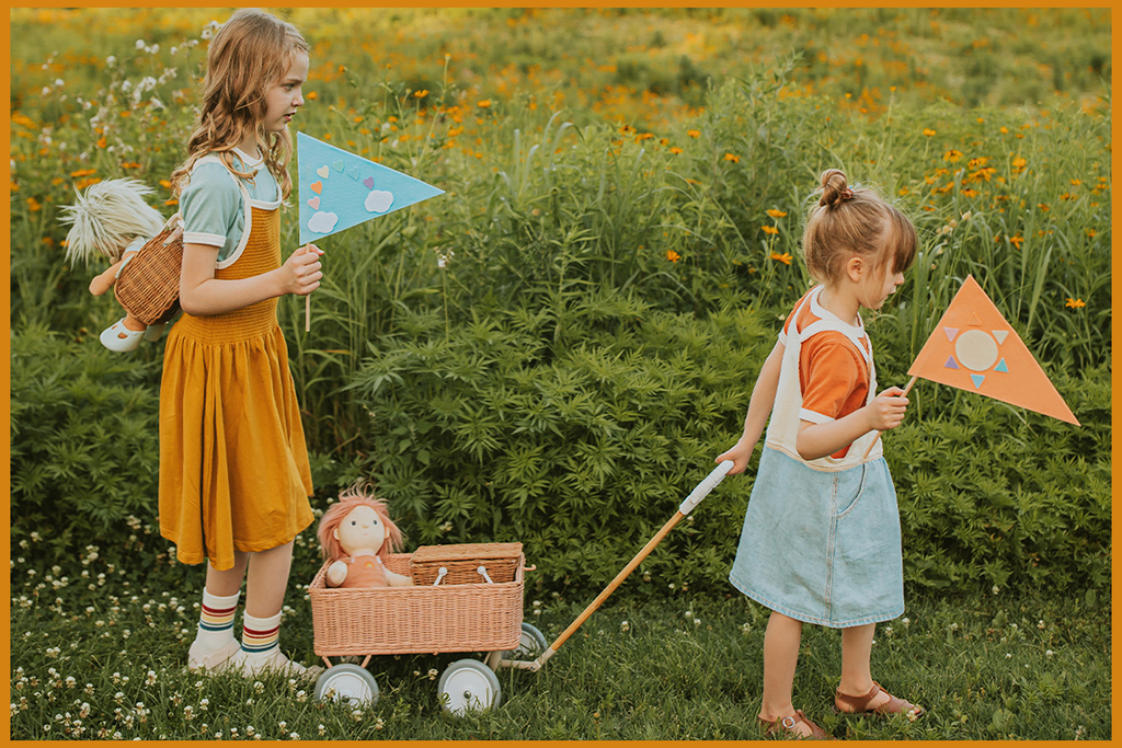 DIY Rainbow Dinkum Doll Flags – Olli Ella EU